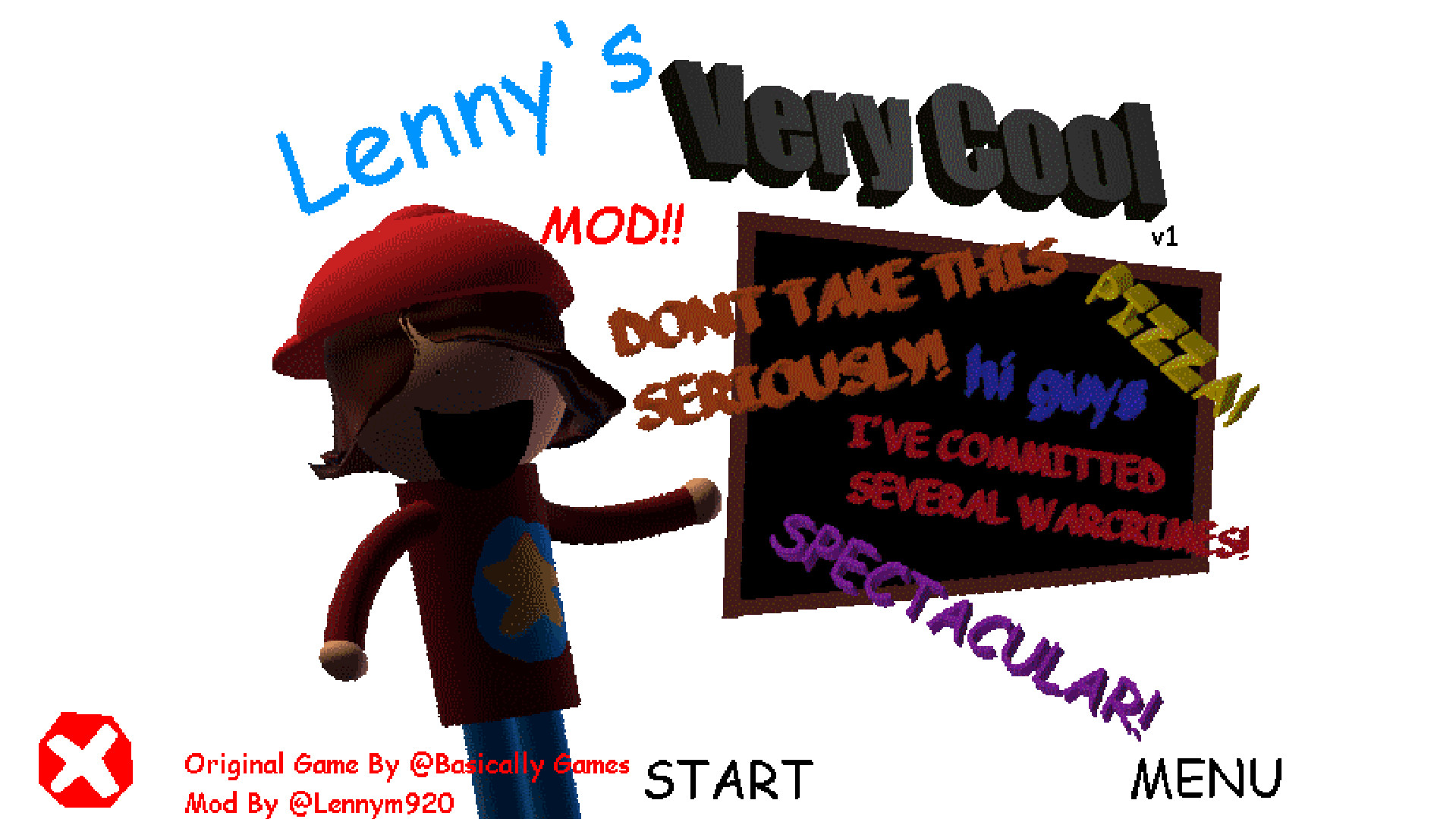 Lenny's Very Cool Mod!!! (V1.1 UPDATE!!) Mod for Baldi's Basics | Baldi ...