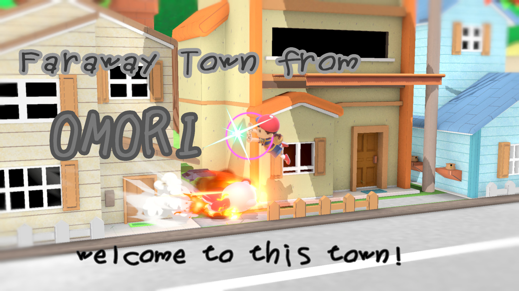 Faraway Town from OMORI Mod for Super Smash Bros. Ultimate | SSBU Mods