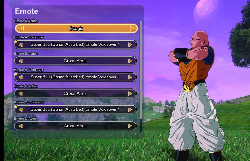 Emote Pack [New Slot] Mod for Dragon Ball: Sparking! ZERO | DBSZ Mods