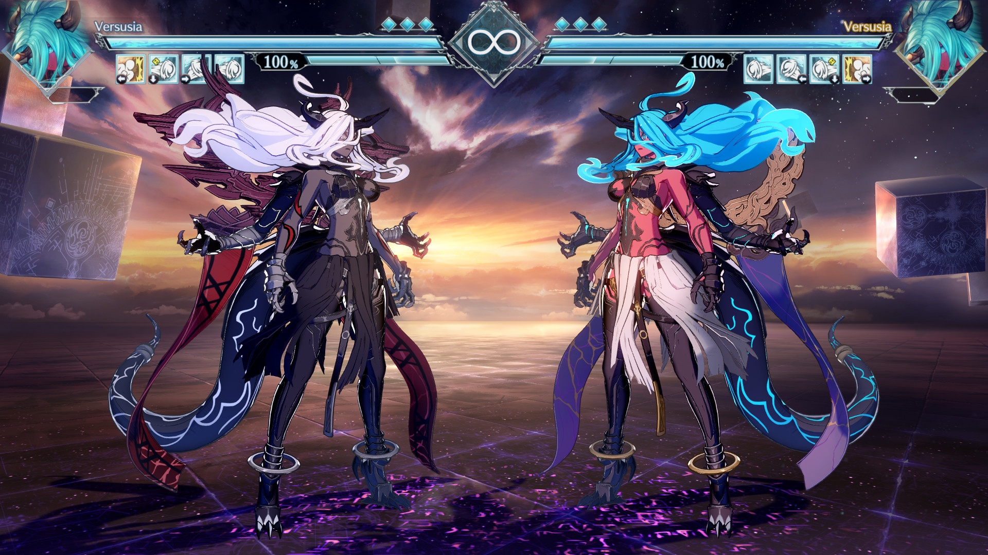 Versusia Helltaker Judgement recolor Mod for Granblue Fantasy Versus ...