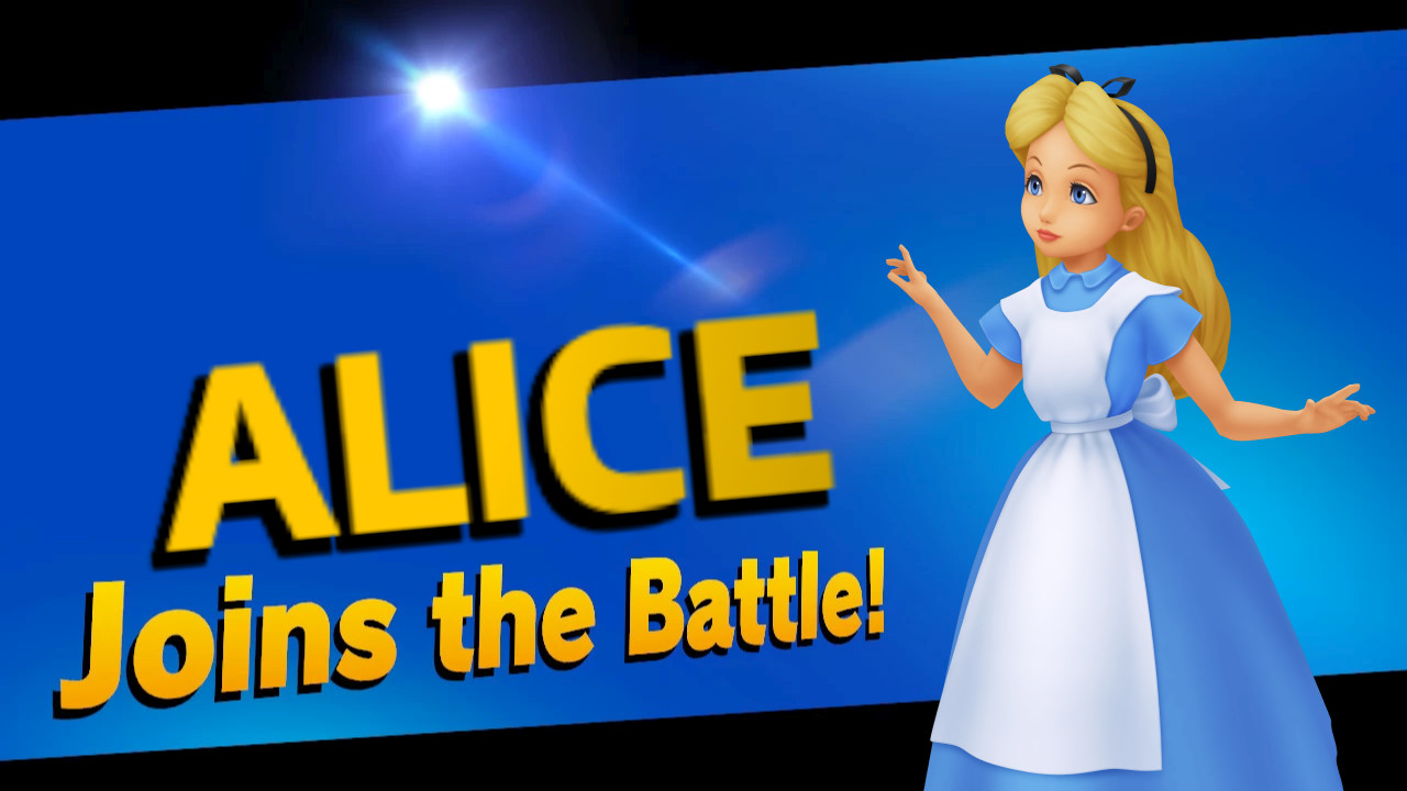 Disney Cartoon Alice over Zelda UI Mod for Super Smash Bros. Ultimate ...