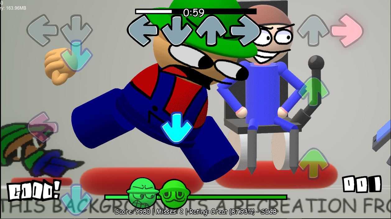 Arthur's Cyndatastic Charts Mod for Friday Night Funkin' | FNF Mods