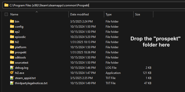 Moddable Prospekt (gameinfo.txt fix) Mod for Prospekt | Prospekt Mods