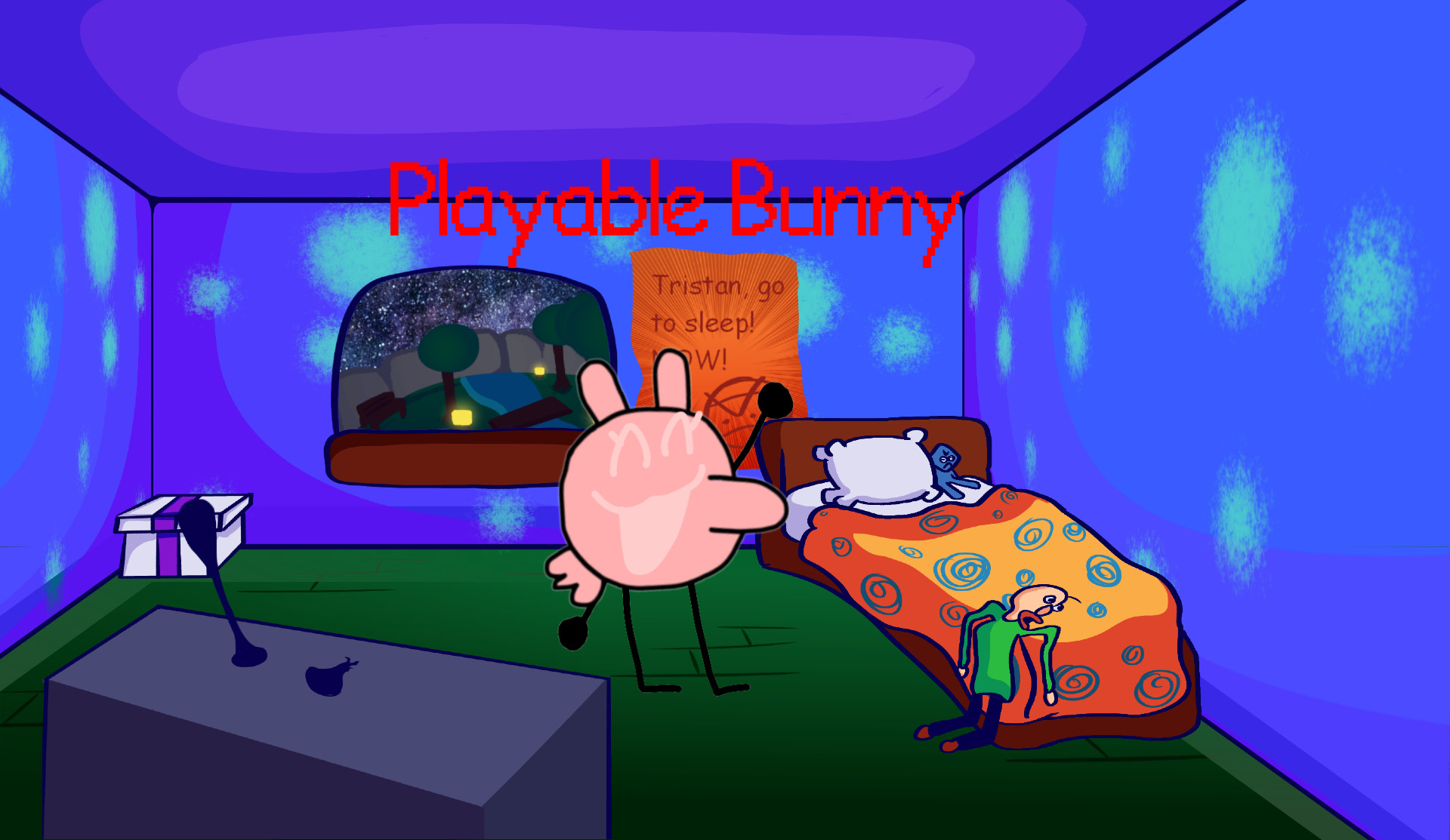 Playable Bunny Mod for Friday Night Funkin' | FNF Mods