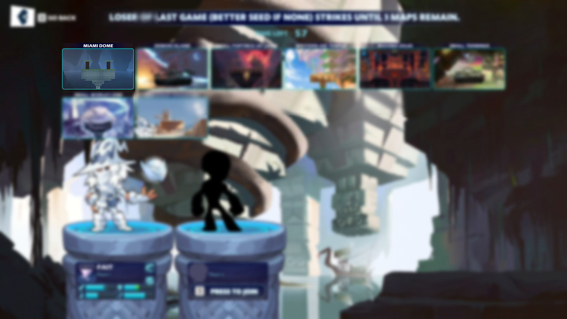 Miami Dome [Map Mod] Mod for Brawlhalla | BHalla Mods