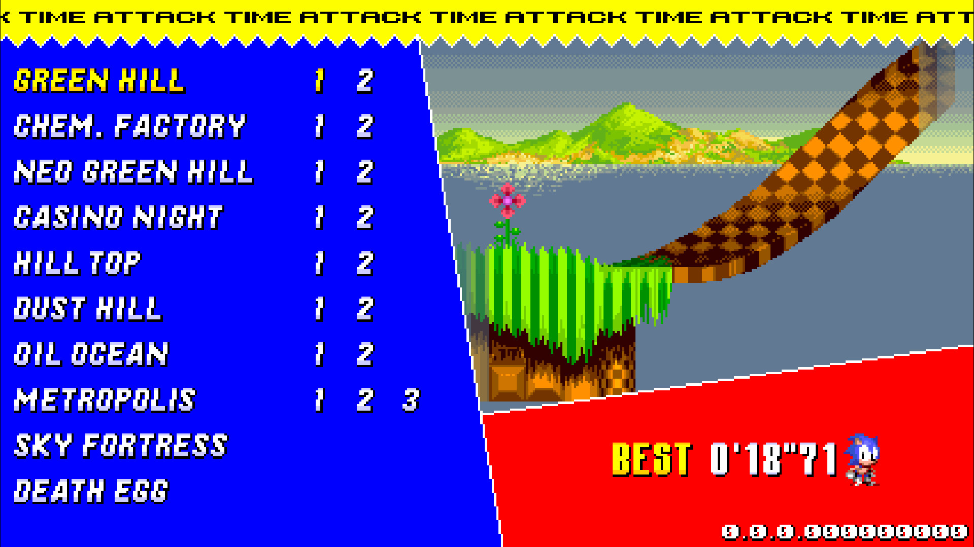 Prototype Zone Names Mod for Sonic The Hedgehog 2 Absolute | S2A Mods