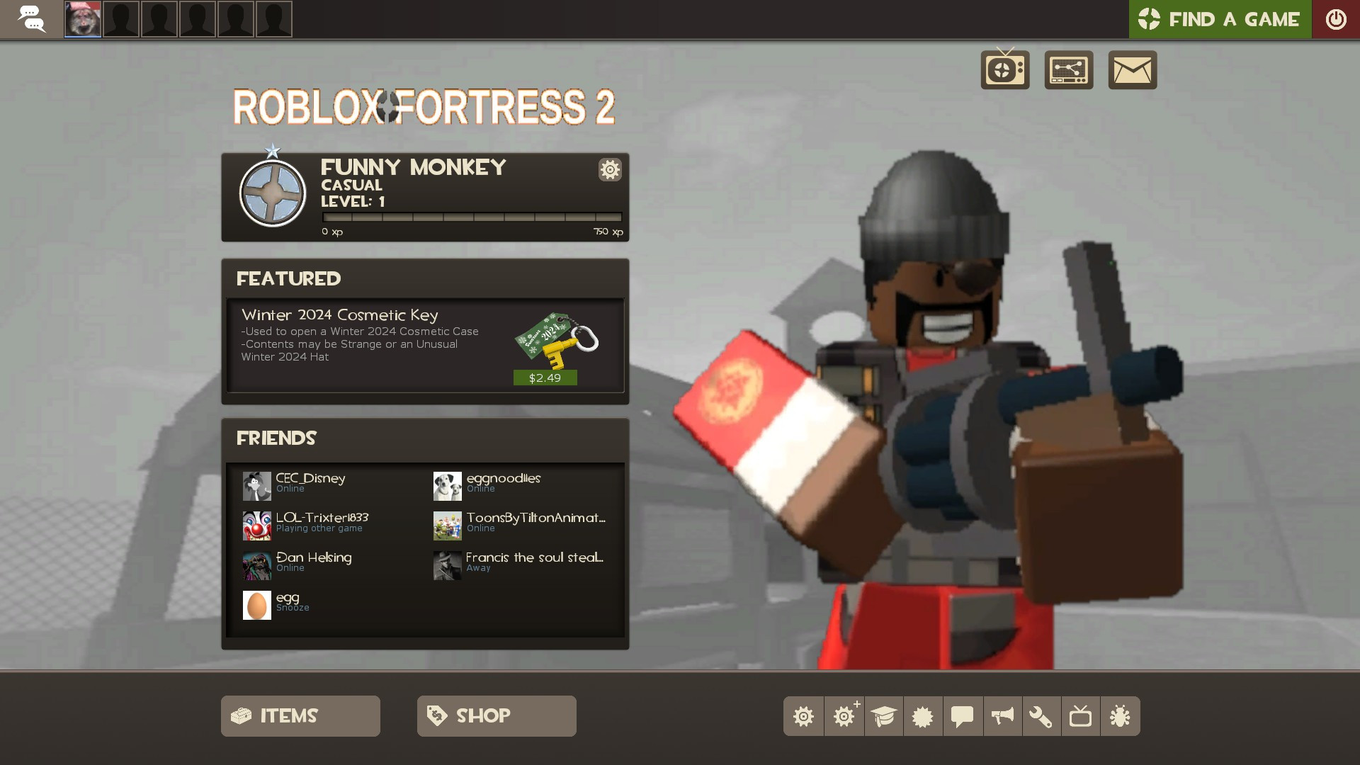 Roblox Fortress 2 Main Menu Mod for Team Fortress 2 | TF2 Mods
