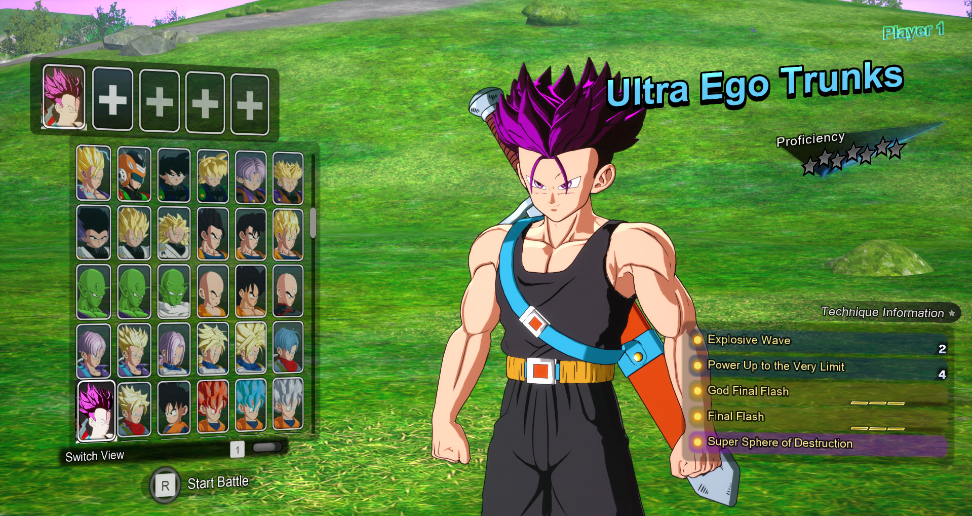Ultra Ego Future Trunks Mod for Dragon Ball: Sparking! ZERO | DBSZ Mods
