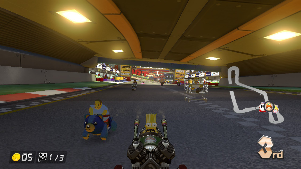 Bart Simpson Mod for Mario Kart 8 Deluxe | MK8D Mods