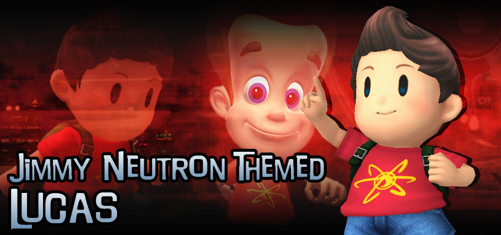 Jimmy Neutron Themed Lucas Mod for Super Smash Bros. Brawl | Brawl Mods