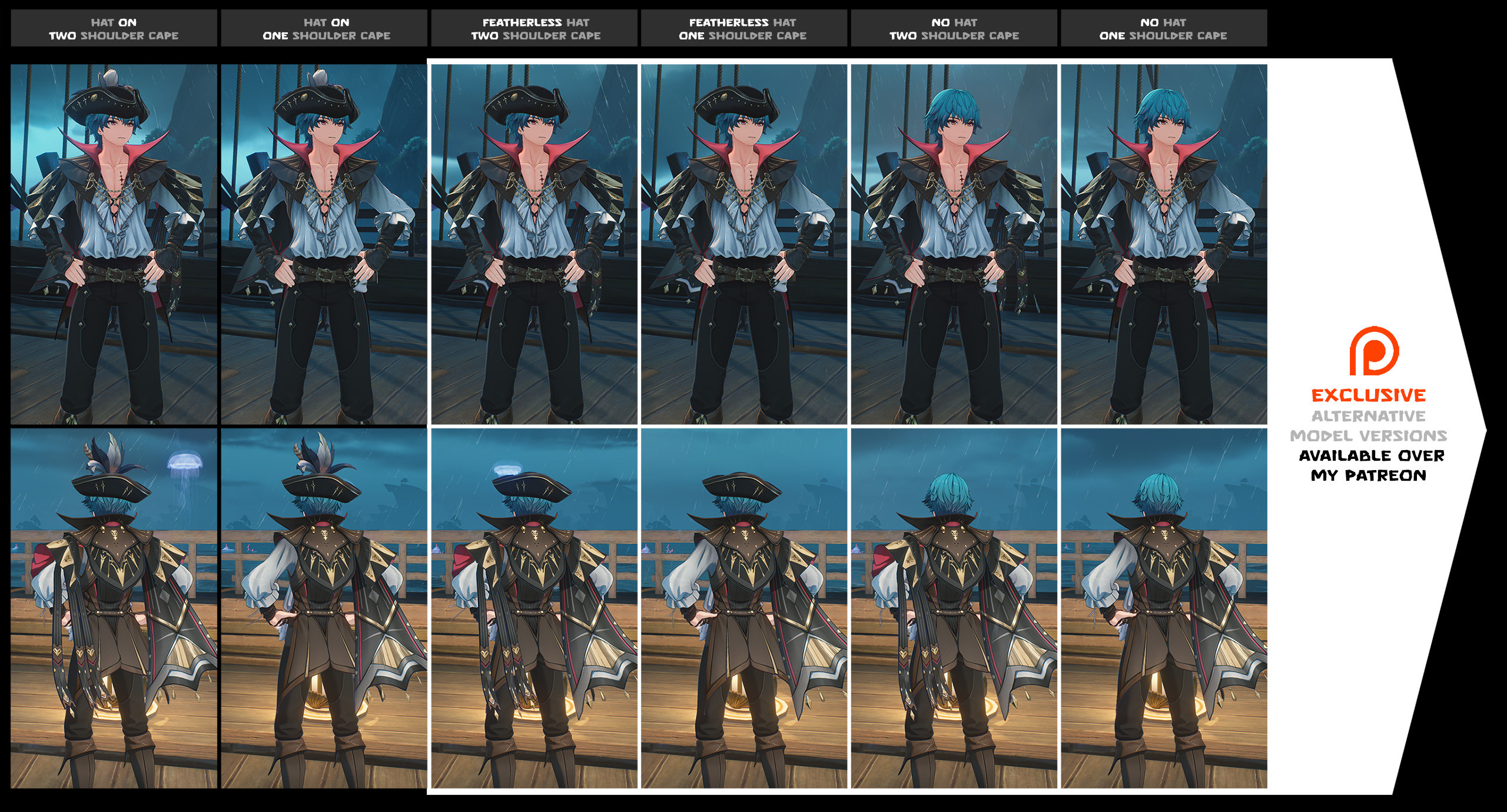 Radiant Corsair Brant Mod for Wuthering Waves | WuWa Mods