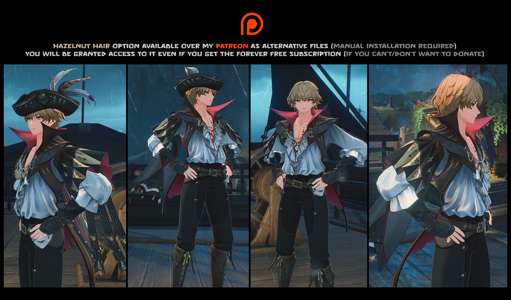 Radiant Corsair Brant Mod for Wuthering Waves | WuWa Mods