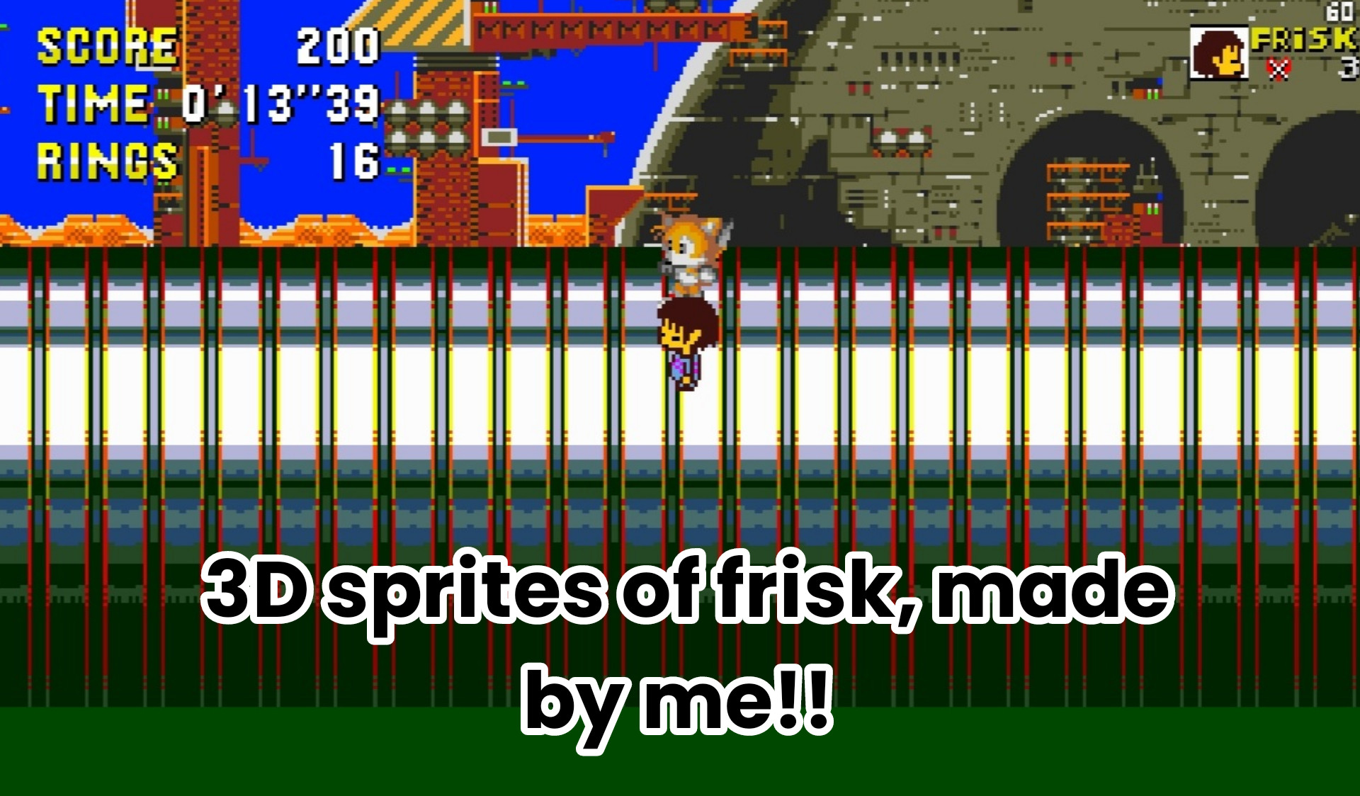 Frisk in sonic 3 A.I.R Mod for Sonic 3 A.I.R. | S3AIR Mods