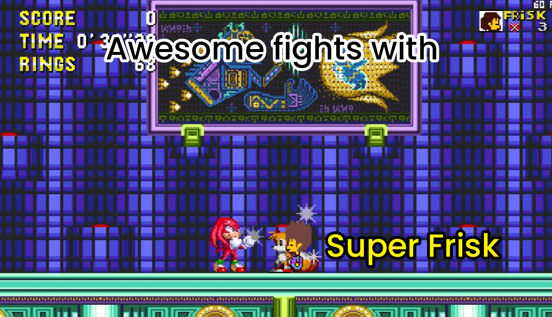 Frisk in sonic 3 A.I.R Mod for Sonic 3 A.I.R. | S3AIR Mods