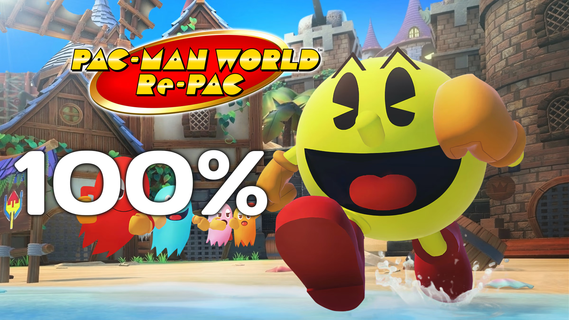 100% Save File Mod for PAC-MAN WORLD Re-PAC | PMW Re-PAC Mods