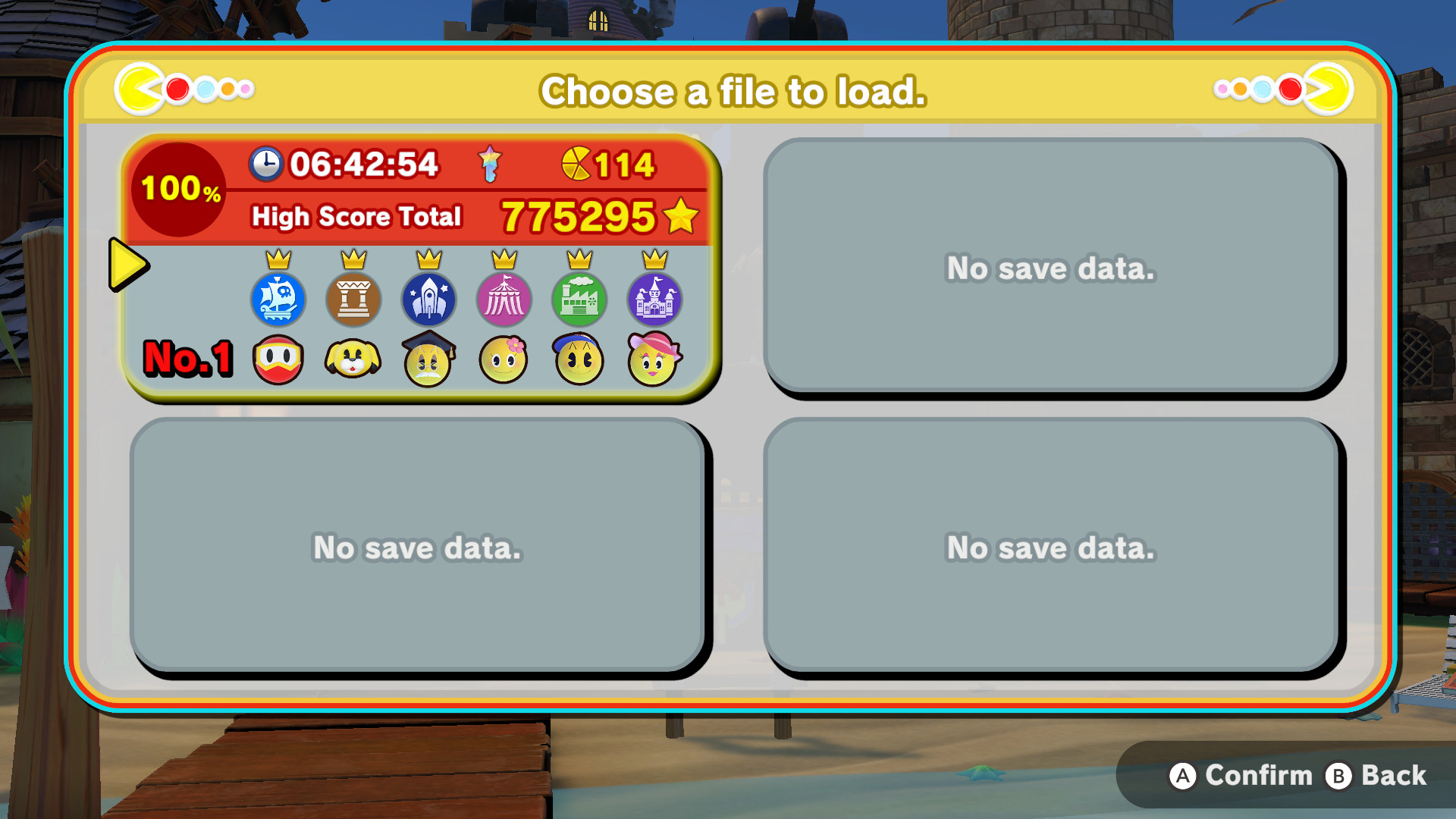 100% Save File Mod for PAC-MAN WORLD Re-PAC | PMW Re-PAC Mods