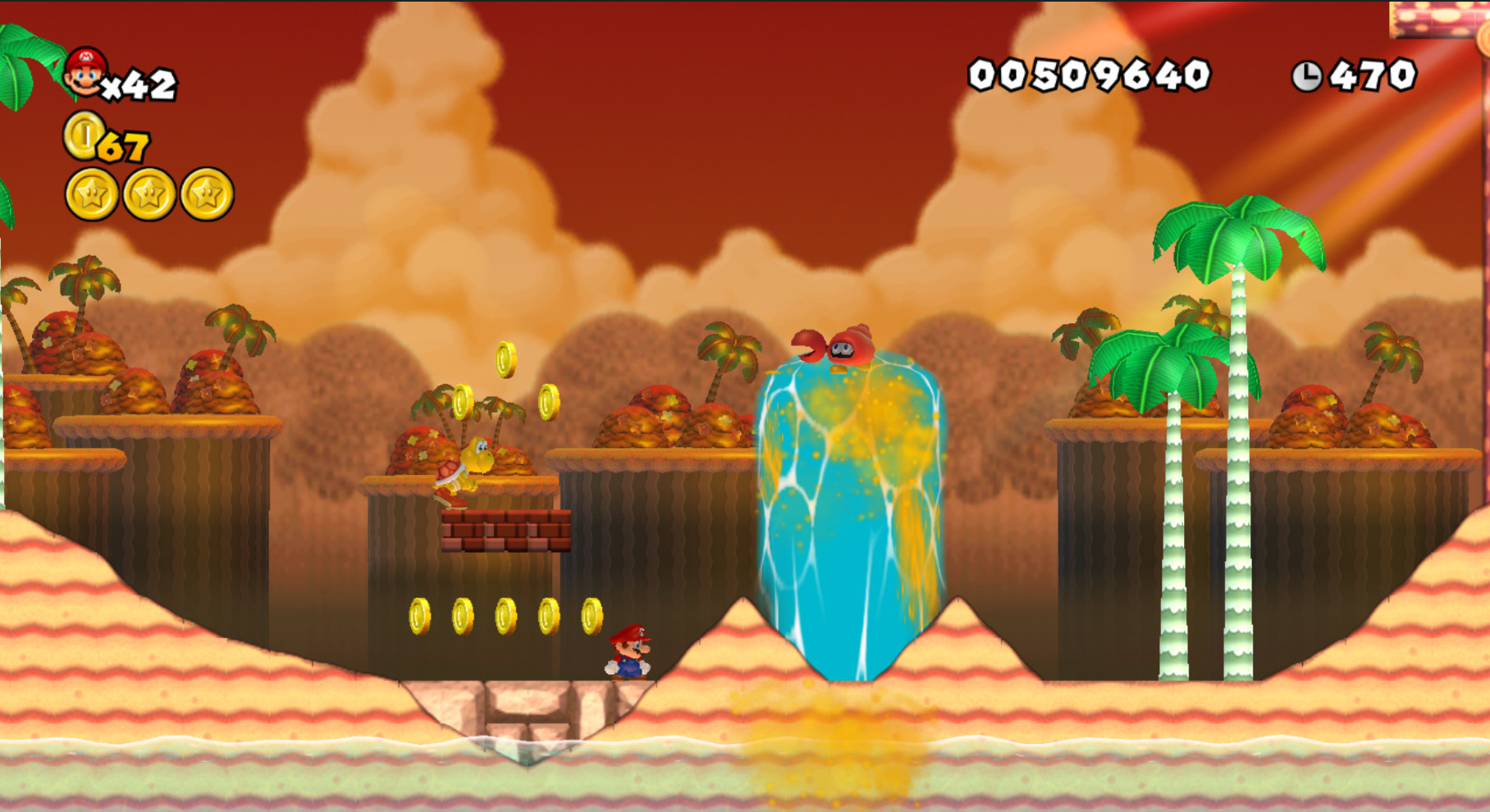 Summer Sun 2. Sunset Time - [DEMO] Mod for New Super Mario Bros. Wii ...
