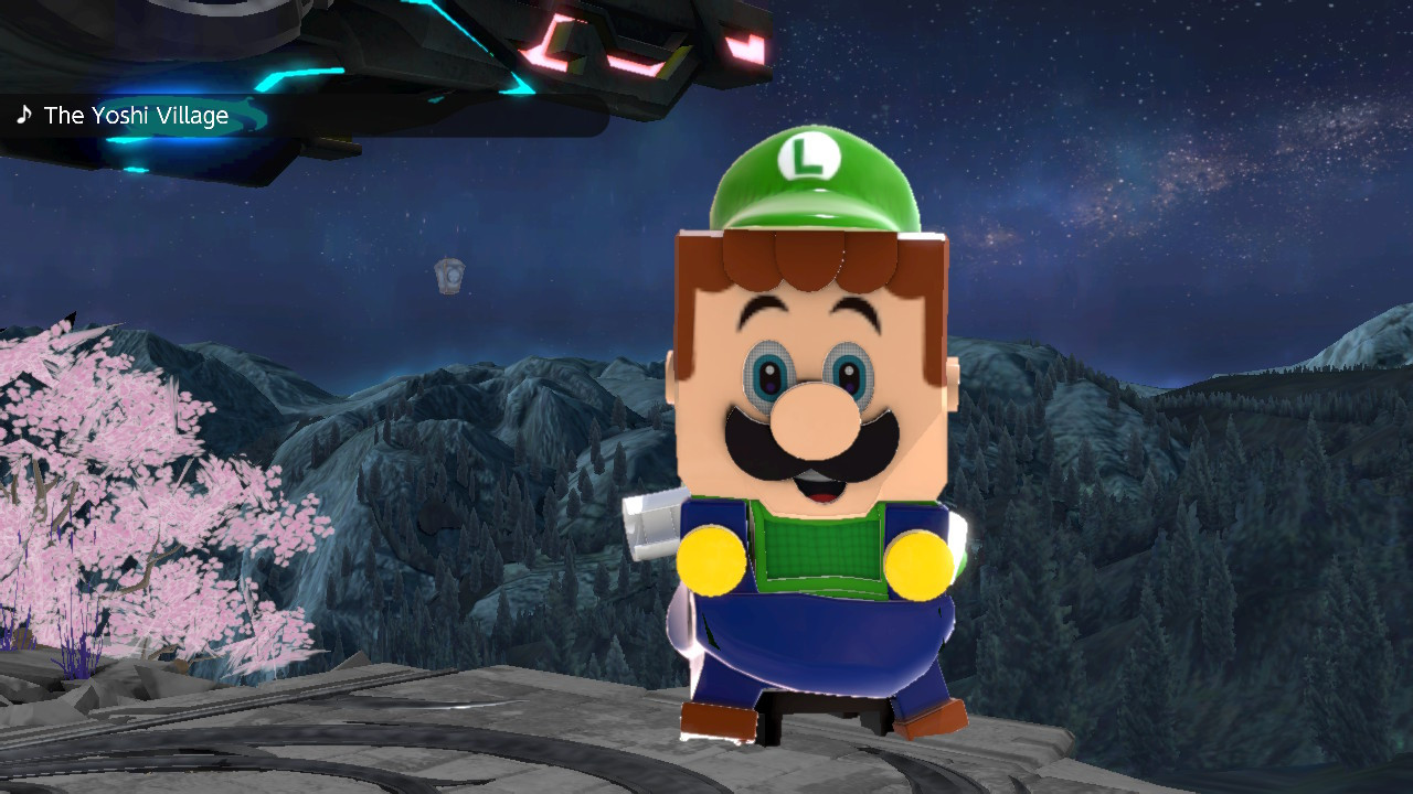 Lego Luigi Mod for Super Smash Bros. Ultimate | SSBU Mods