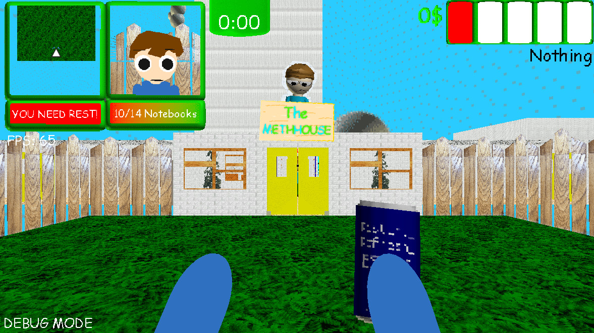 Andrew's Methhouse Mod for Baldi's Basics | Baldi Mods