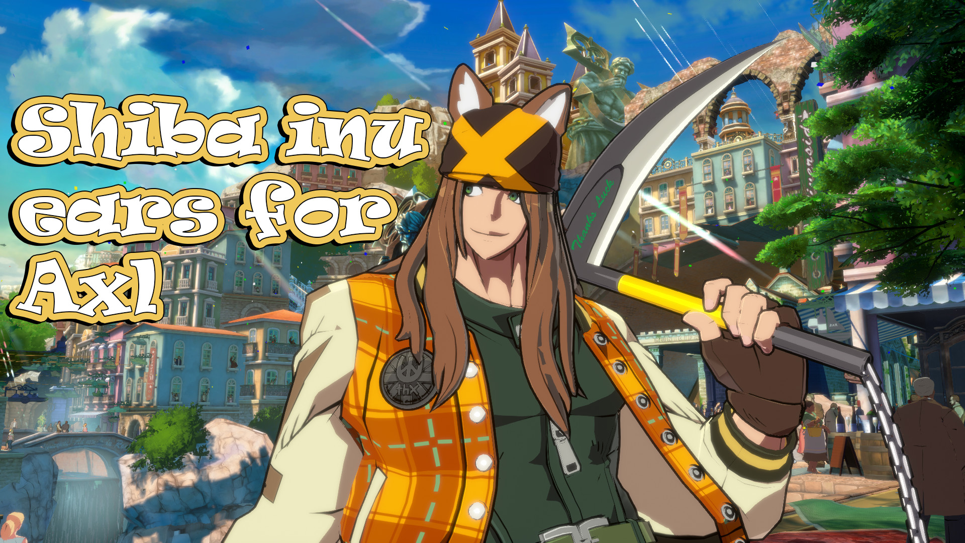 Shiba Inu Ears & Tail for Axl Mod for GUILTY GEAR -STRIVE- | GGST Mods