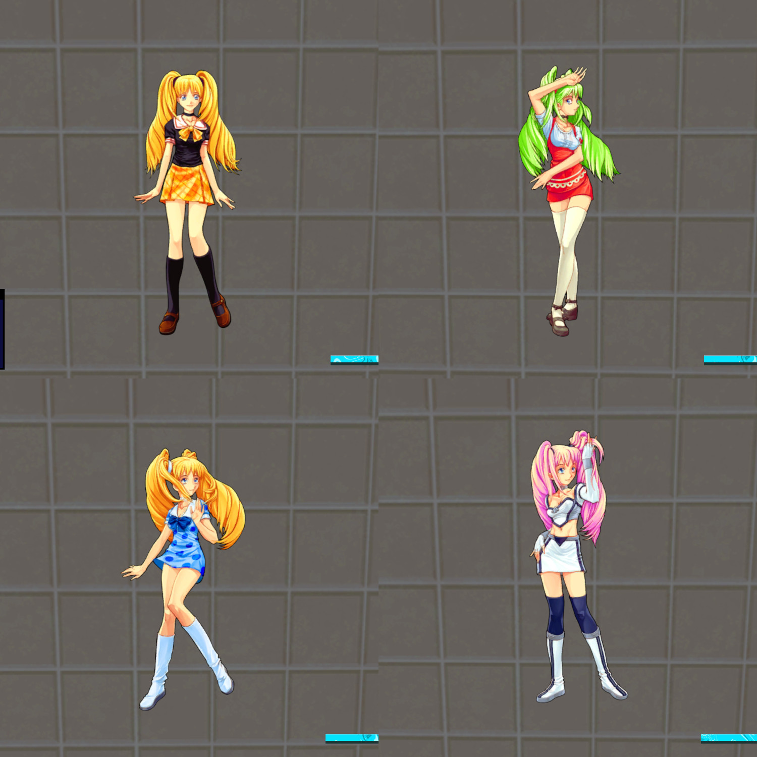 DDR Ultramix 4 Character Art Graffiti Pack Mod for Bomb Rush Cyberfunk ...