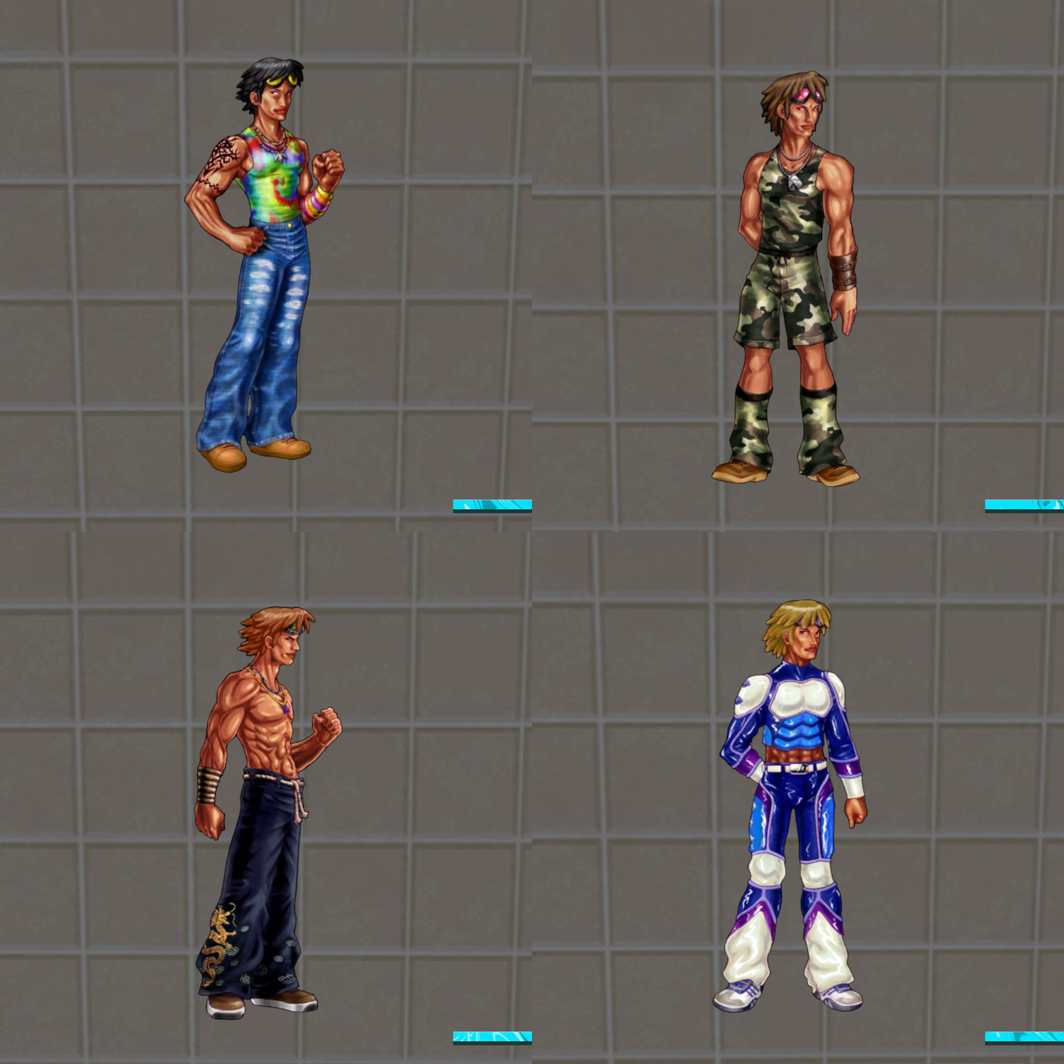 DDR Ultramix 4 Character Art Graffiti Pack Mod for Bomb Rush Cyberfunk ...