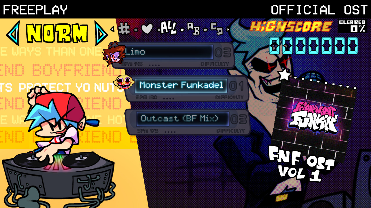 FNF SEBBY180 Fanchart Pack Mod for Friday Night Funkin' | FNF Mods