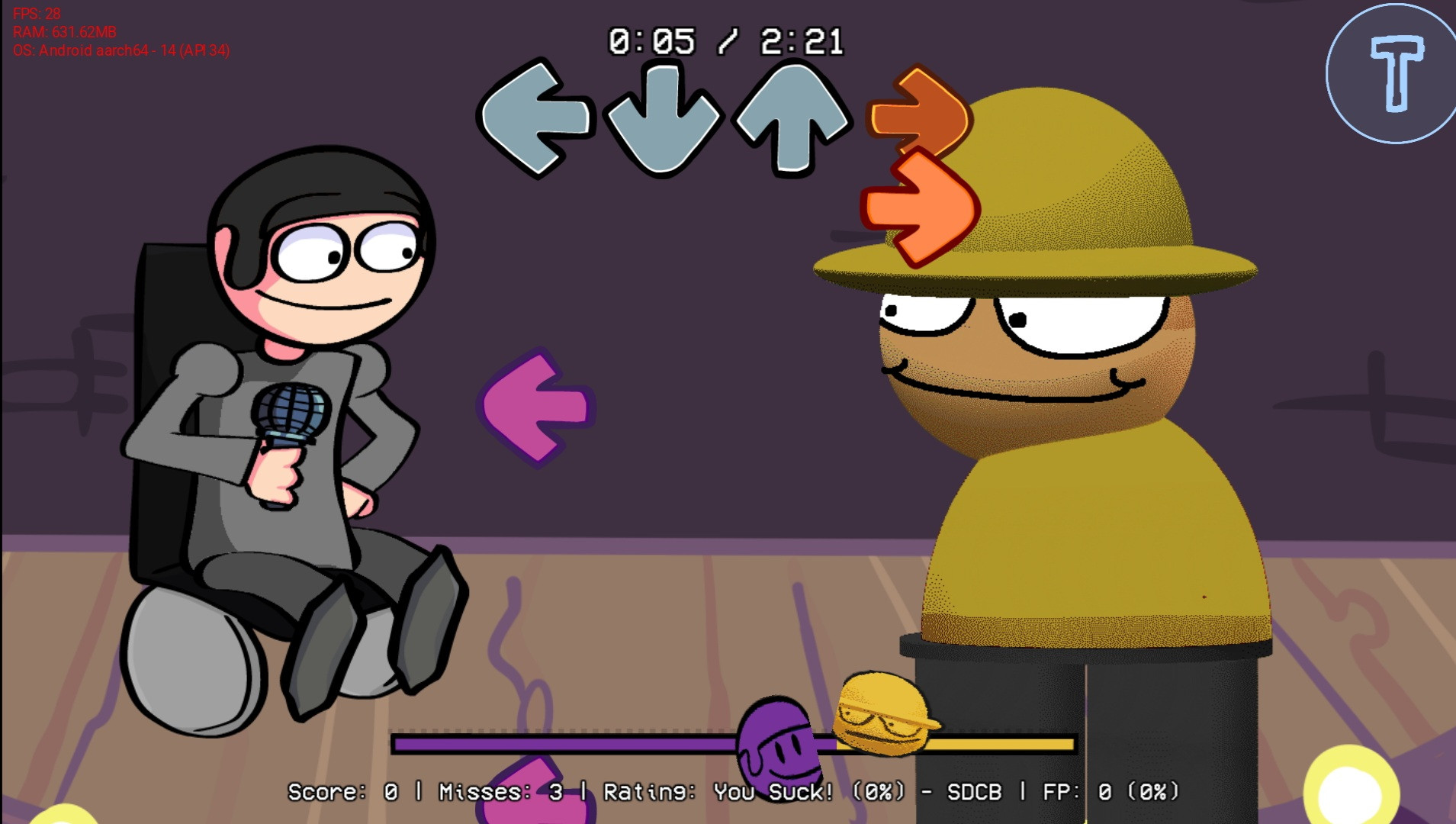 Dave and Bambi B-side 2.5 Psych online Mod for Friday Night Funkin ...