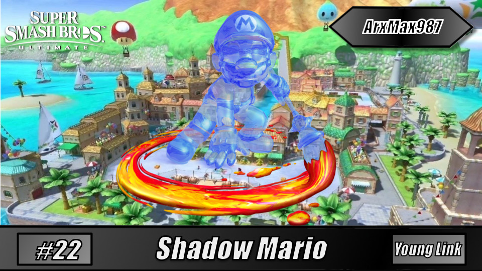 Shadow Mario (Request) Mod for Super Smash Bros. Ultimate | SSBU Mods