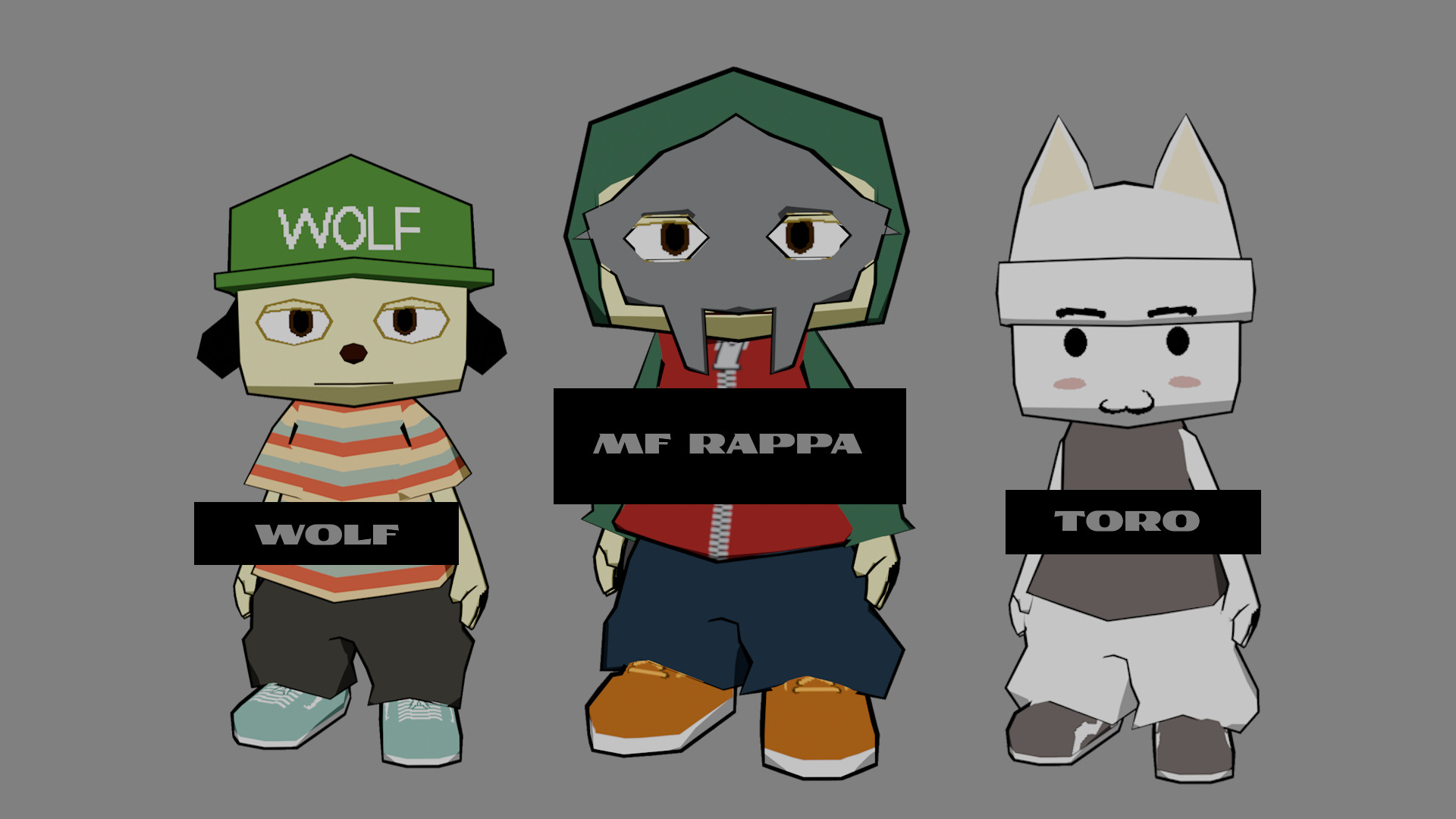 PaRappa (funkified) Mod for Bomb Rush Cyberfunk | BRC Mods