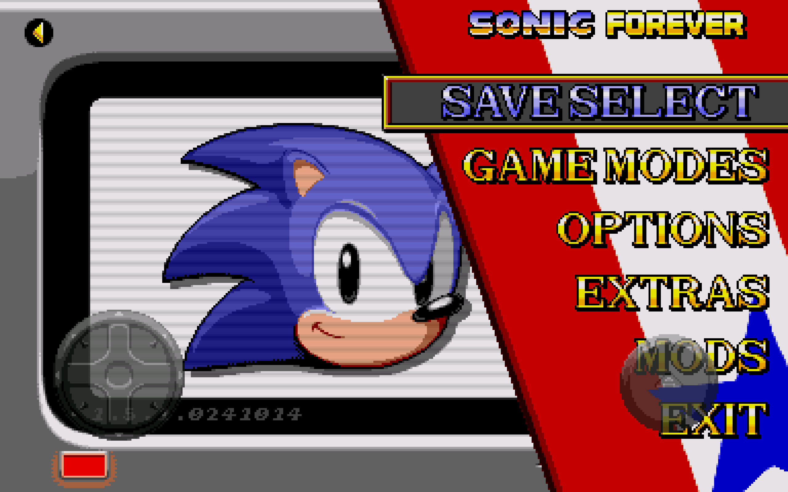 Restored Touch Controls on Main Menu Mod for Sonic the Hedgehog Forever ...