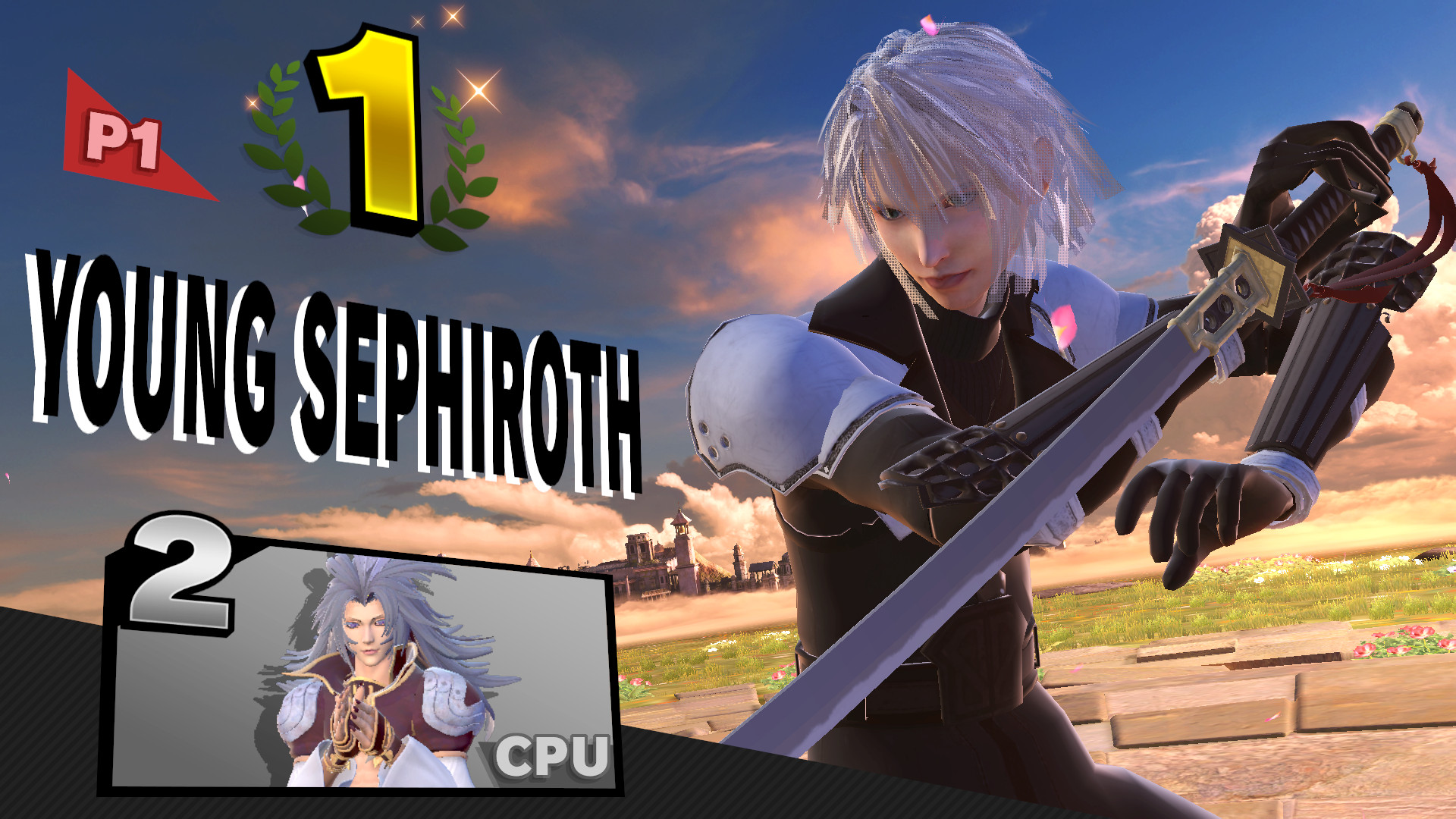 Young Sephiroth (Ever Crisis) Mod for Super Smash Bros. Ultimate | SSBU ...