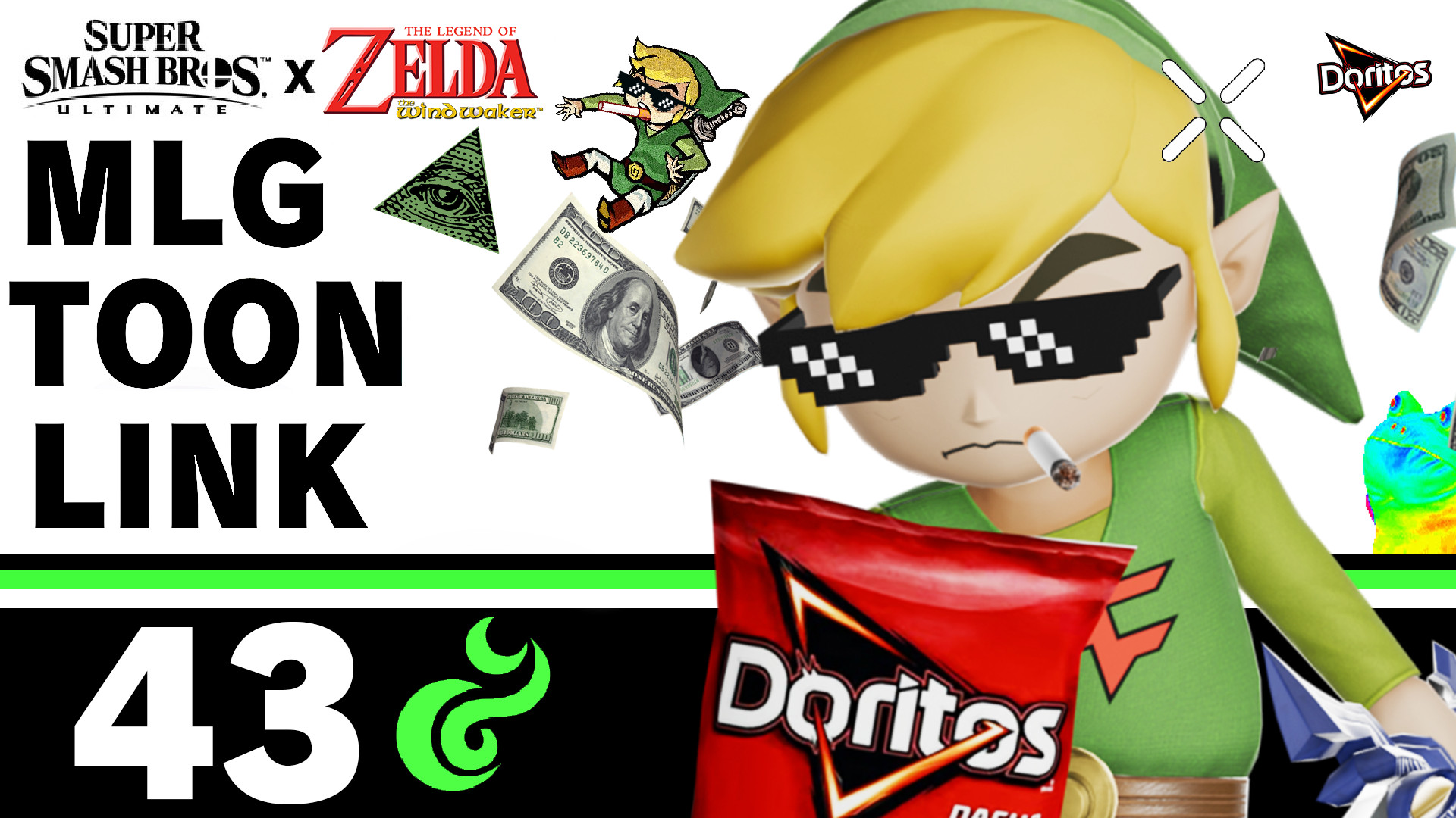 MLG Toon Link Mod for Super Smash Bros. Ultimate | SSBU Mods