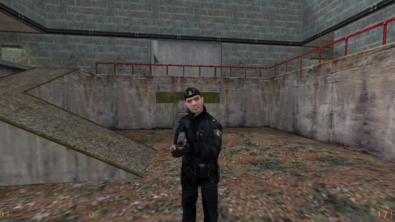 Cry of Fear Police playermodel Mod for Half-Life | HL Mods