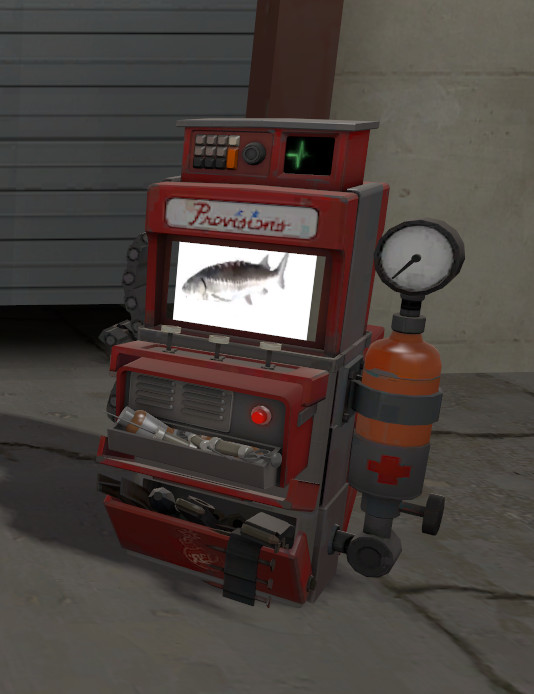 Low quality funky town fish dispenser Mod for Team Fortress 2 | TF2 Mods