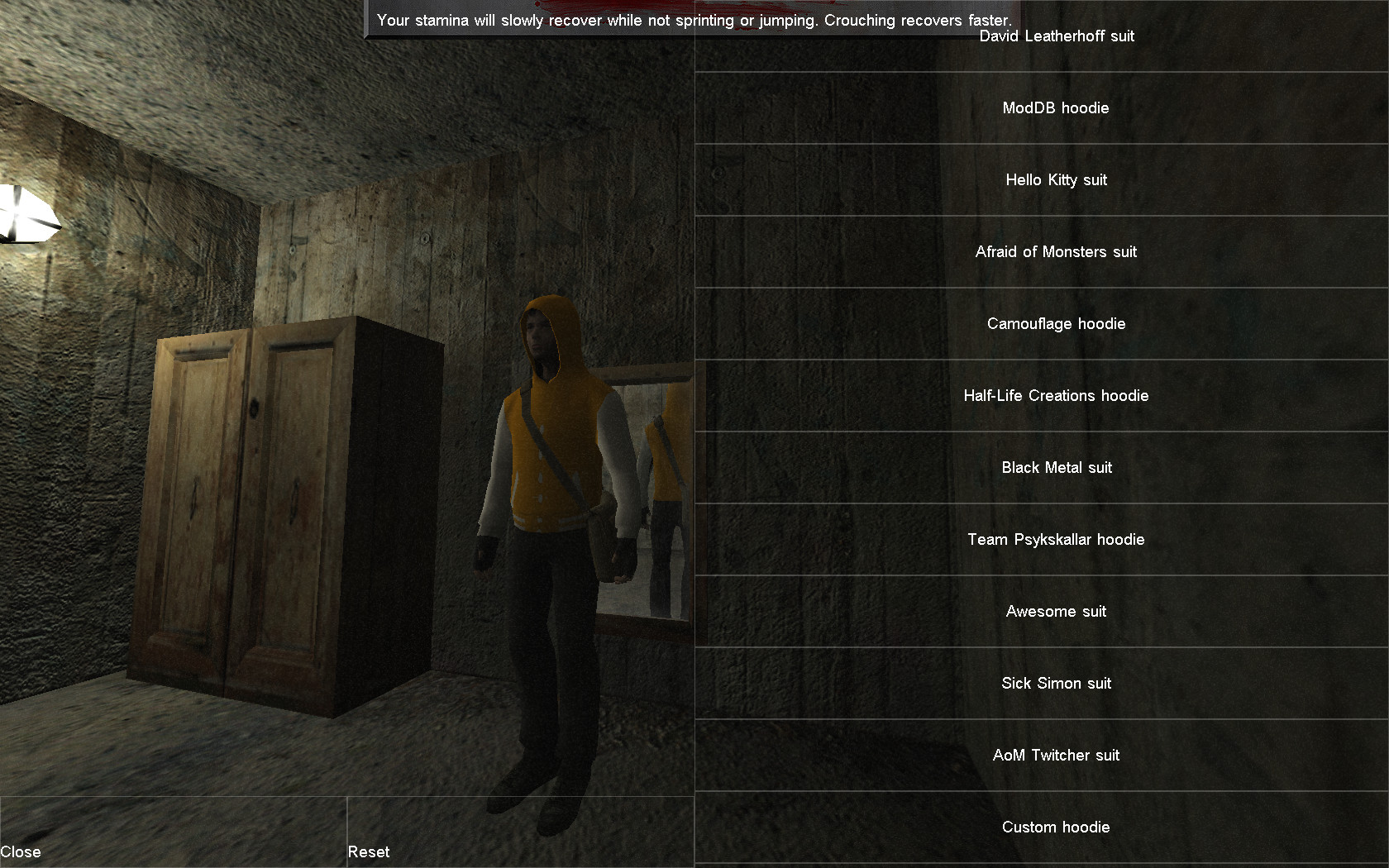 HLM jacket Mod for Cry of Fear | CoF Mods