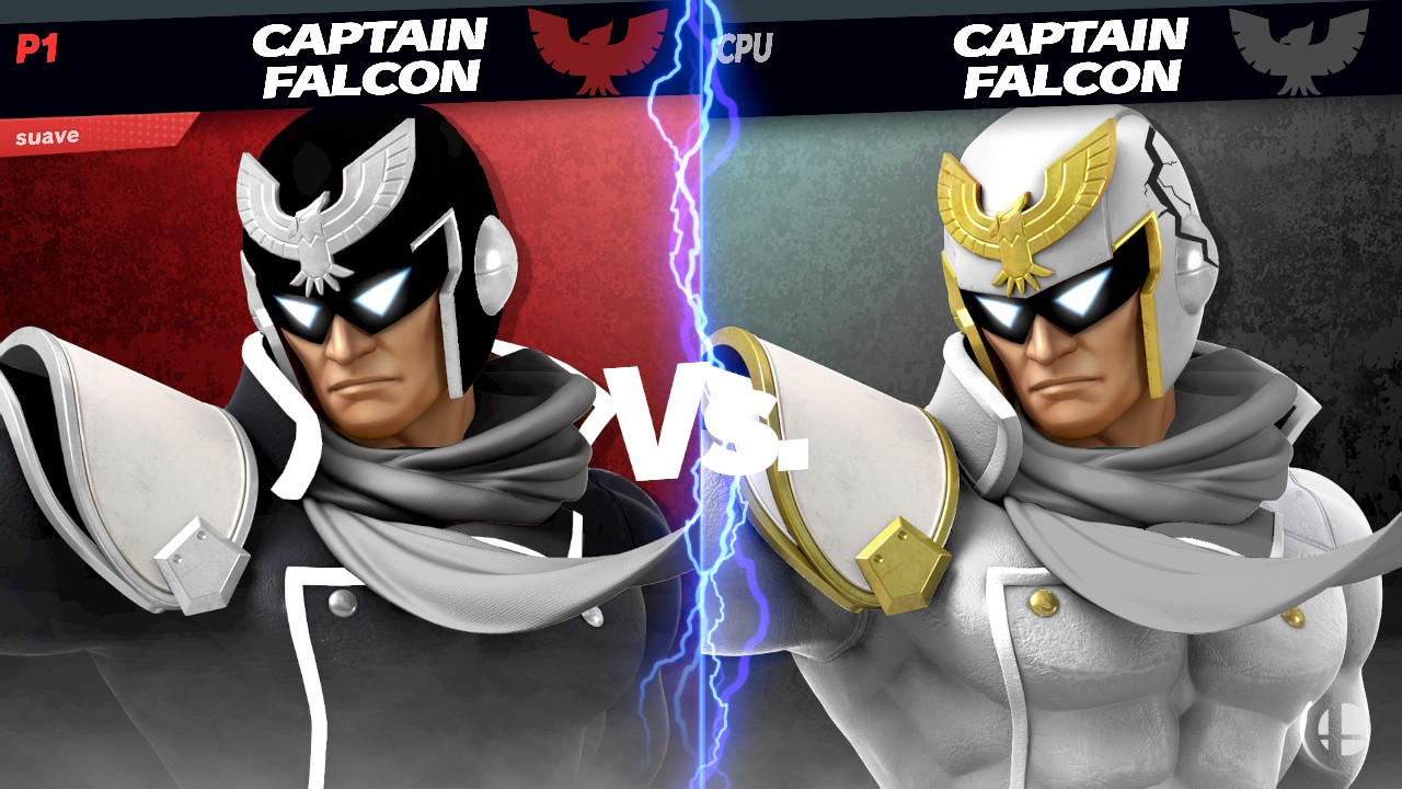 Monochrome 2.0 Captain Falcon Mod for Super Smash Bros. Ultimate | SSBU ...