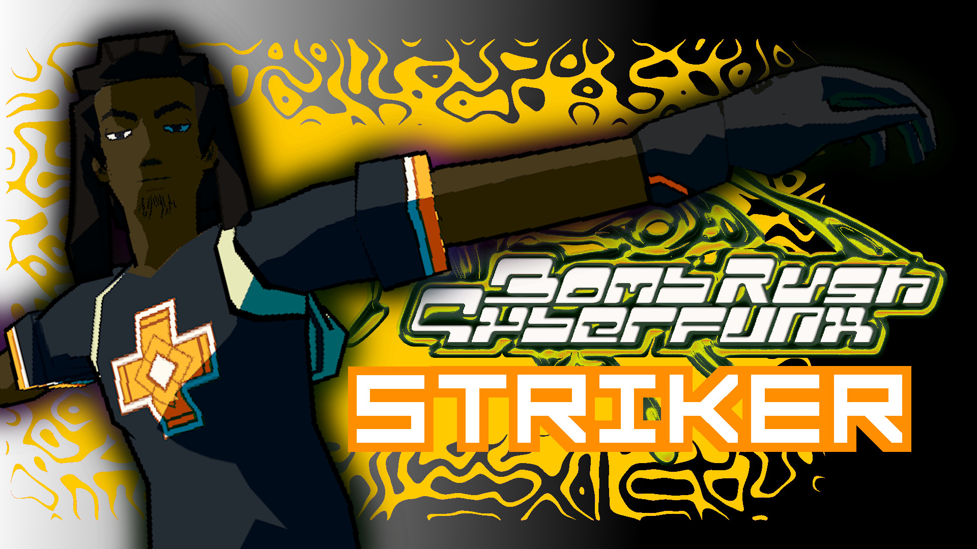 Striker (OC) Mod for Bomb Rush Cyberfunk | BRC Mods
