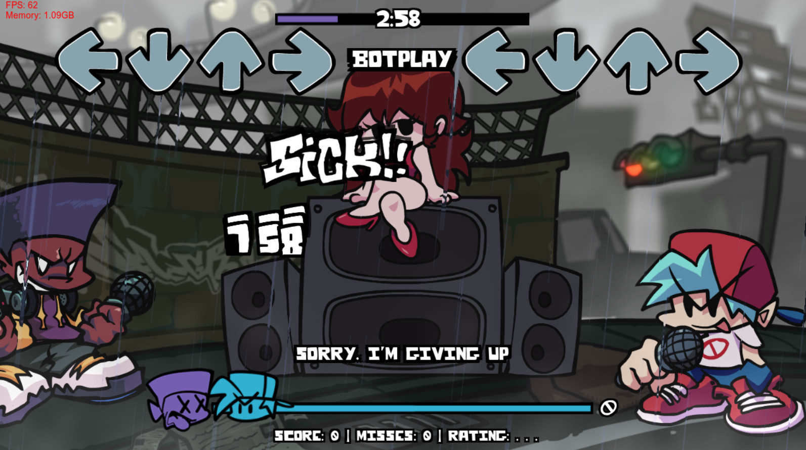 2HOT BF MIX W/ Lyrics [AMYSIGHTHAZY TAKE] Mod for Friday Night Funkin ...