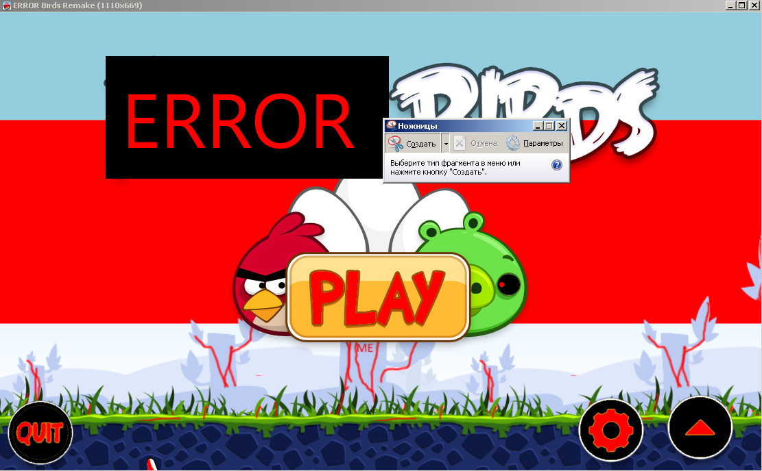 ERROR Birds Remake Mod for Angry Birds Classic | AB classic Mods