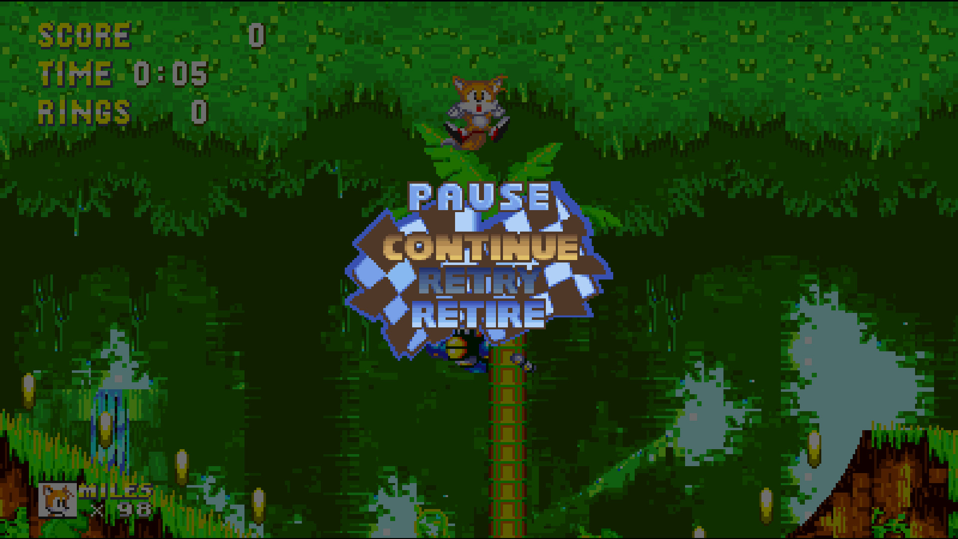 Sonic R Pause Menu Mod for Sonic 3 A.I.R. | S3AIR Mods