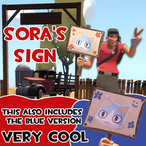 Sora's Sign (Peace Taunt) Mod for Team Fortress 2 | TF2 Mods