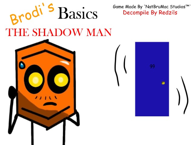 Brodi's Basics: THE SHADOW MAN Mod for Baldi's Basics | Baldi Mods