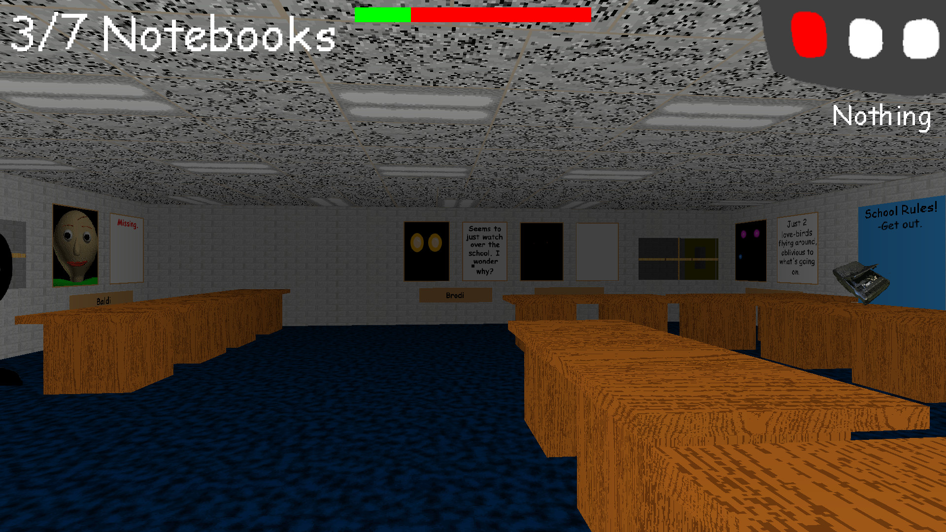 Brodi's Basics: THE SHADOW MAN Mod for Baldi's Basics | Baldi Mods
