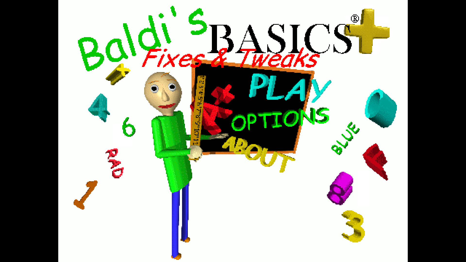 (0.9.X) Plus: Fixes & Tweaks Mod for Baldi's Basics | Baldi Mods
