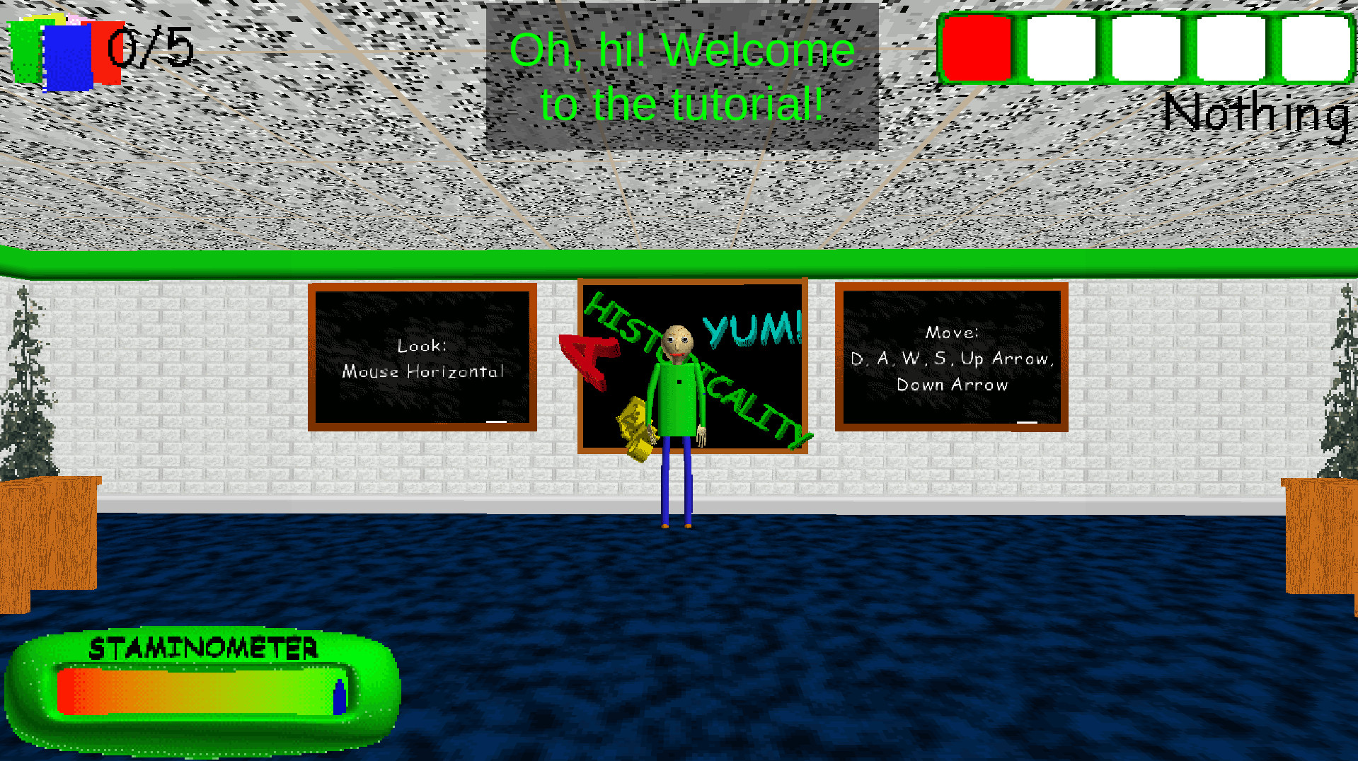Tweaked Tutorial Baldi! Mod for Baldi's Basics | Baldi Mods
