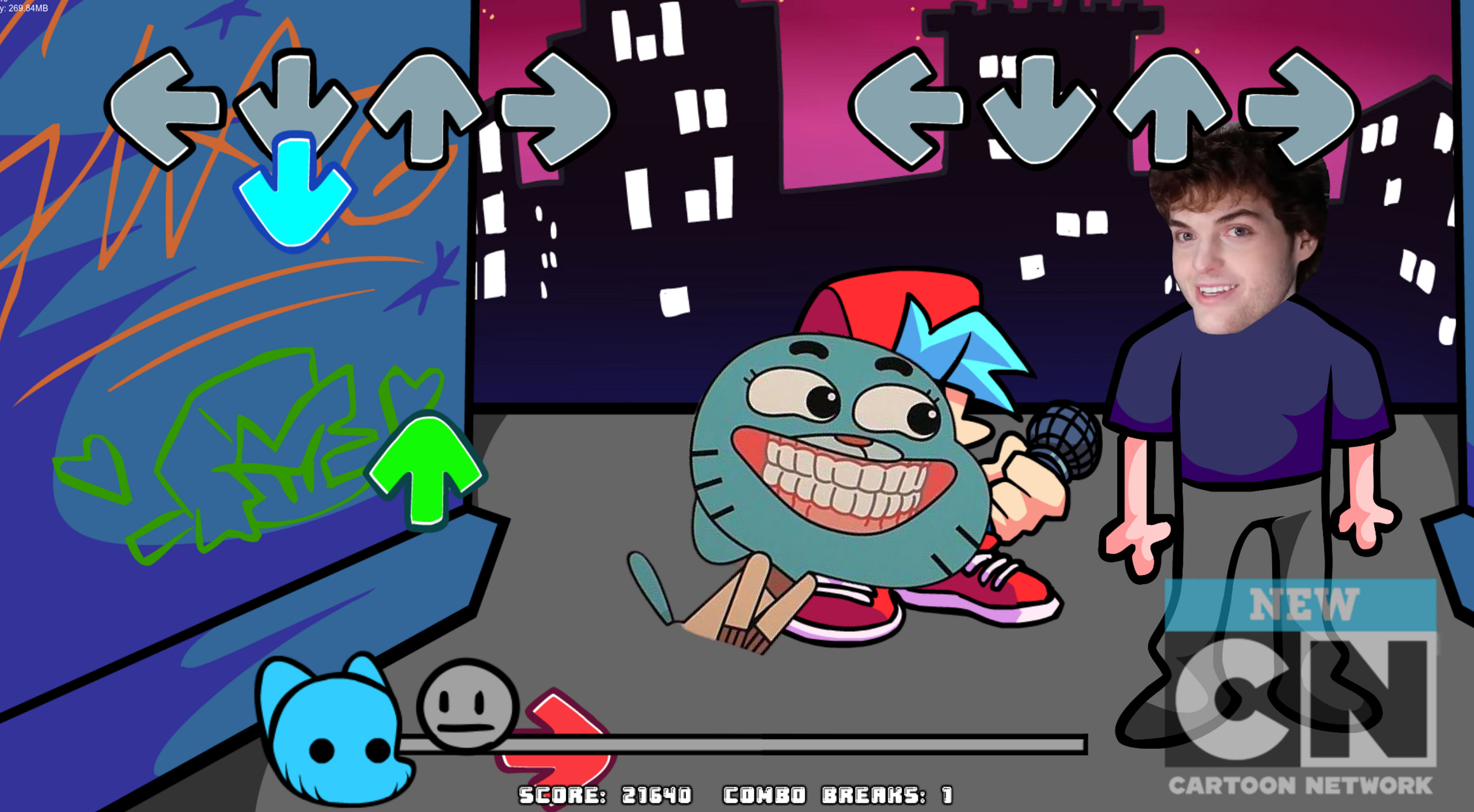 [SENSITIVE CONTENT] FUNKY CONFLICT SATURDAY (GUMBALL VS DREAM V2) Mod ...