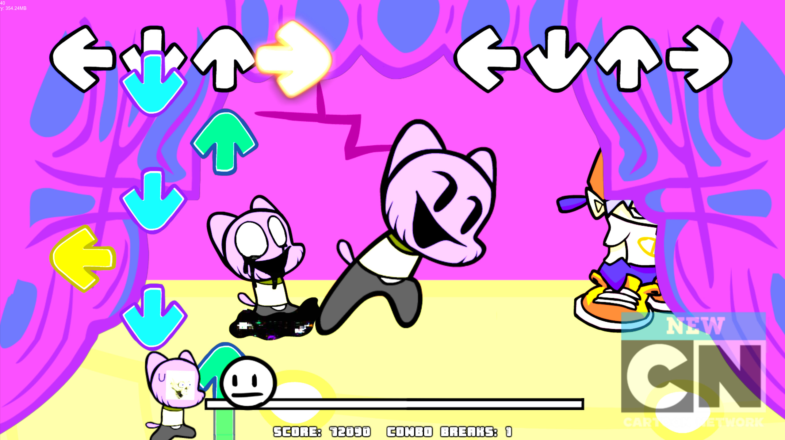 [SENSITIVE CONTENT] FUNKY CONFLICT SATURDAY (GUMBALL VS DREAM V2) Mod ...