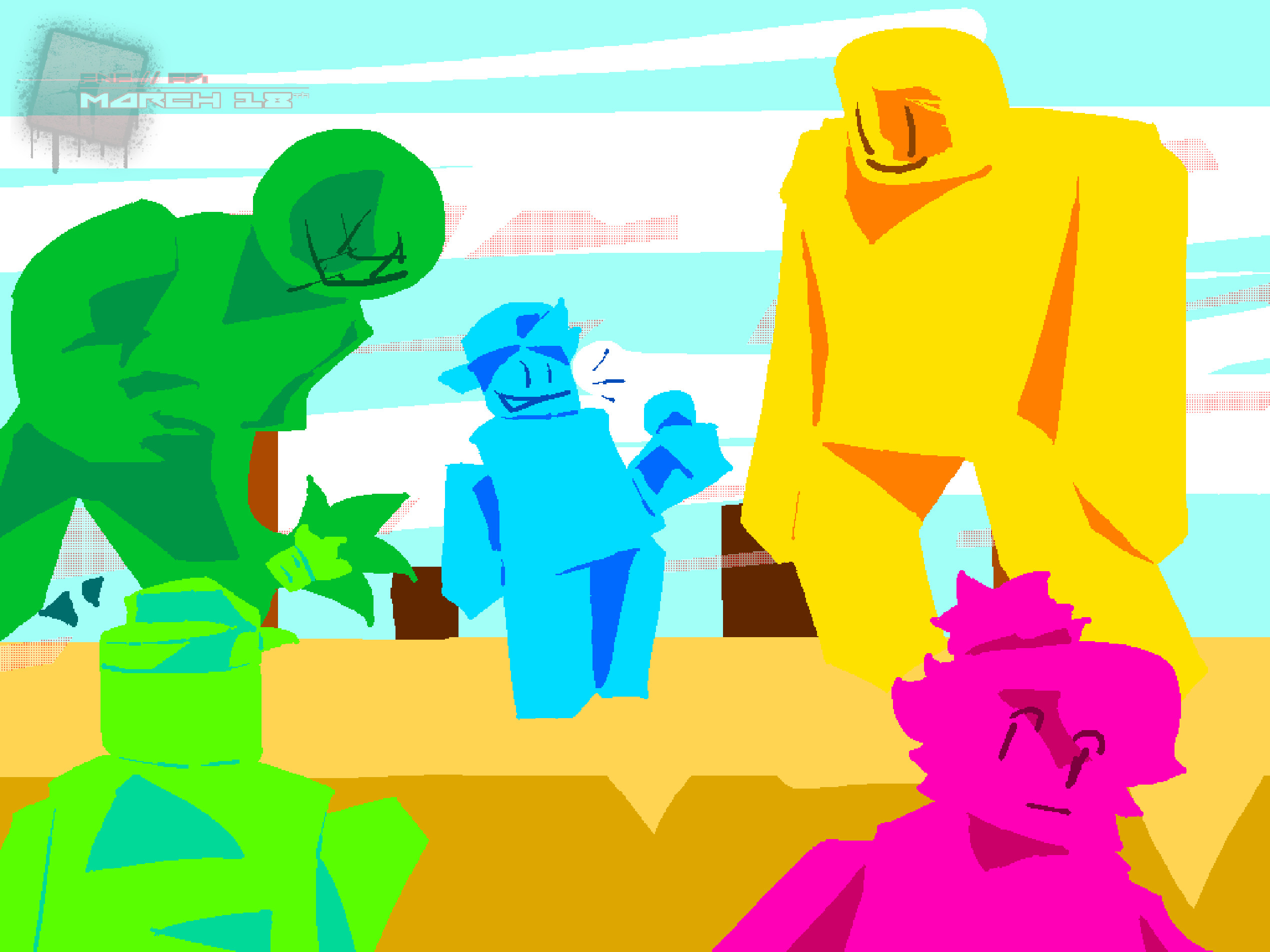 FORGED PARANOIA // MARCH 18TH Mod for Friday Night Funkin' | FNF Mods