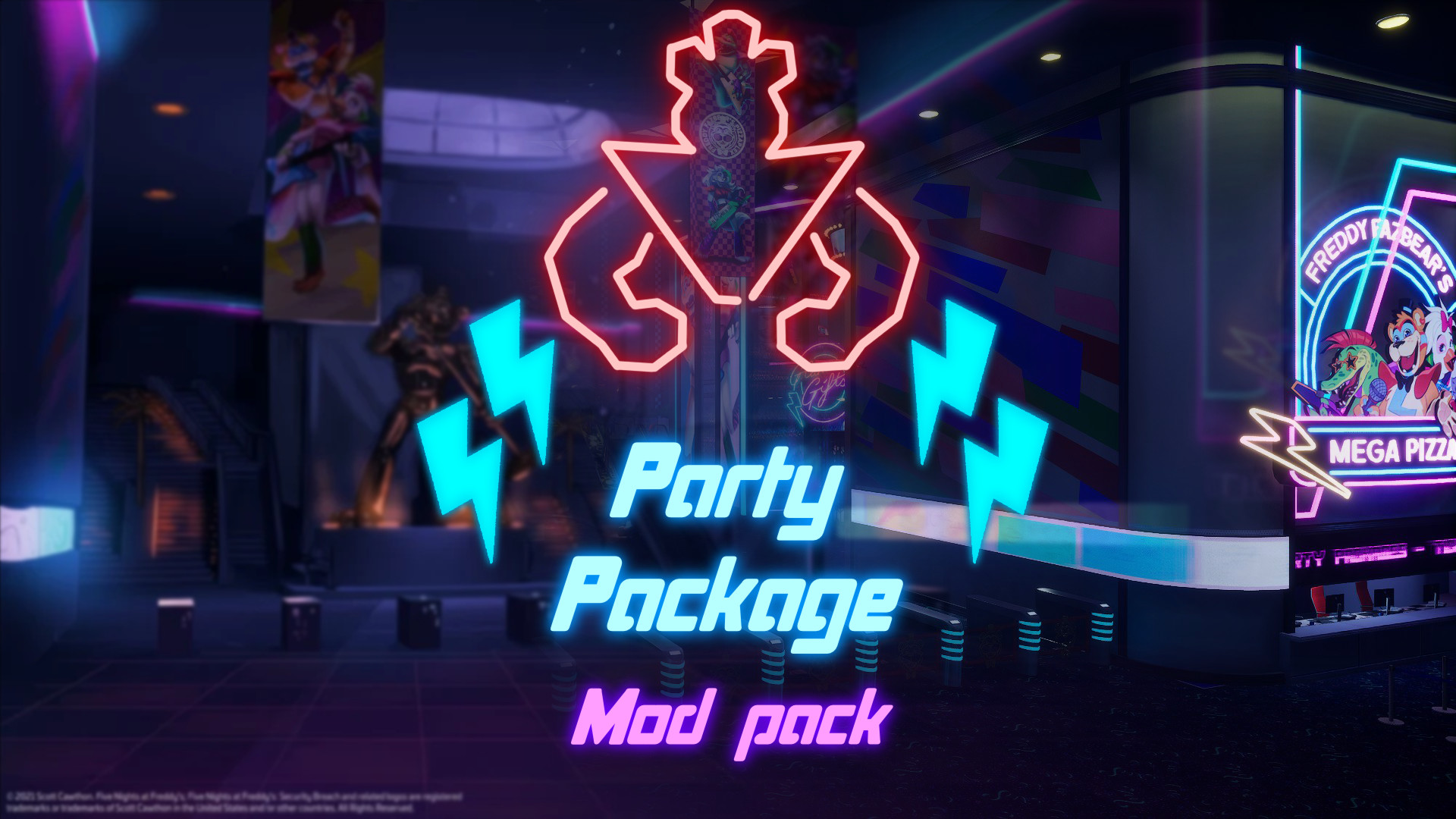 Party Package Mod for Five Nights at Freddy's Security Breach | FNaF ...